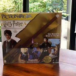 Mattel | Toys | Pictionary Air Harry Potter Family Drawing Game Wand ...